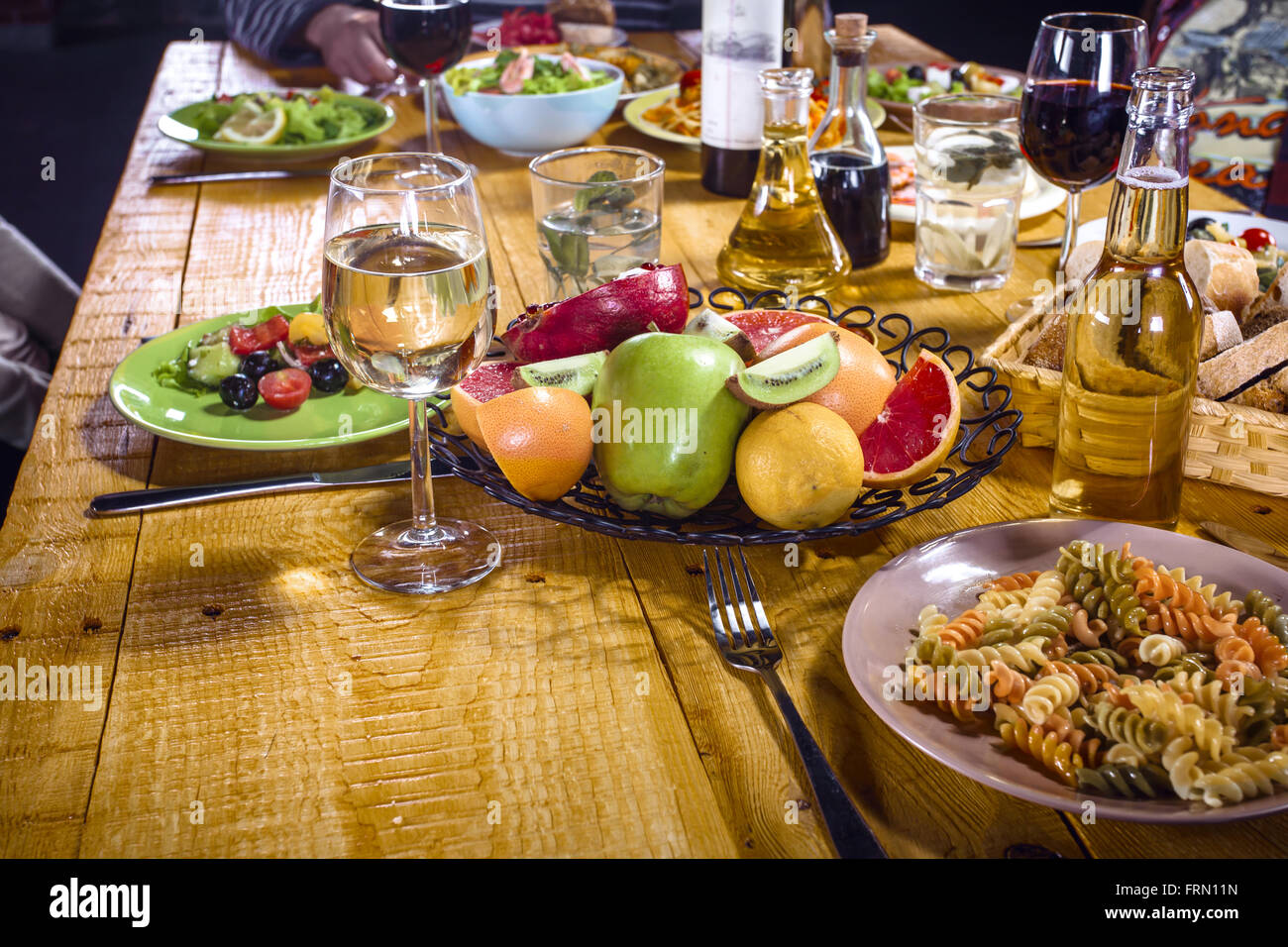 Meal on table hi-res stock photography and images - Alamy