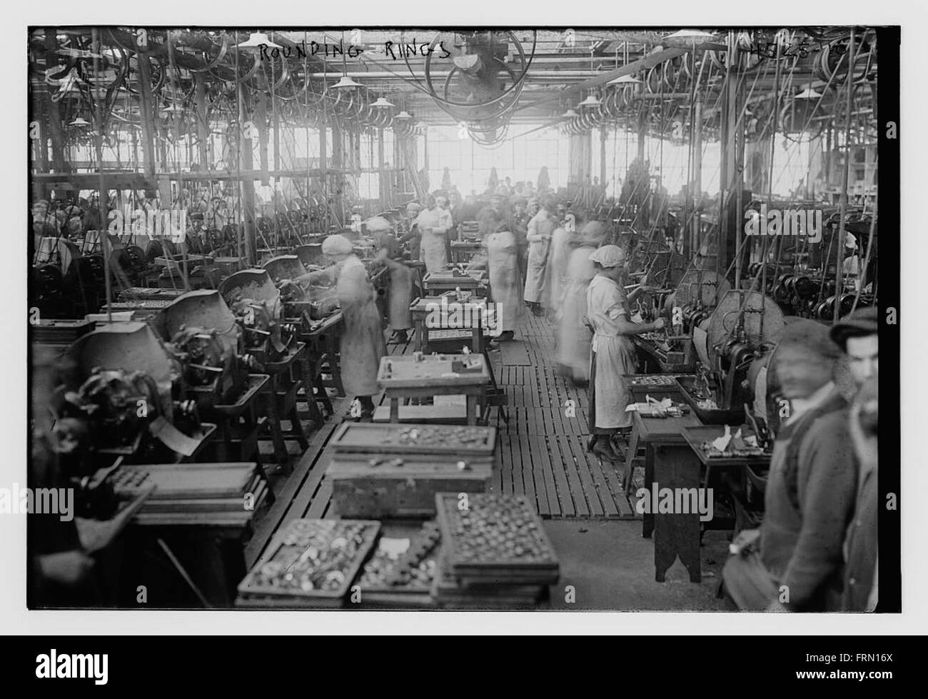 These rounding rings are small metal objects with circular forms ...