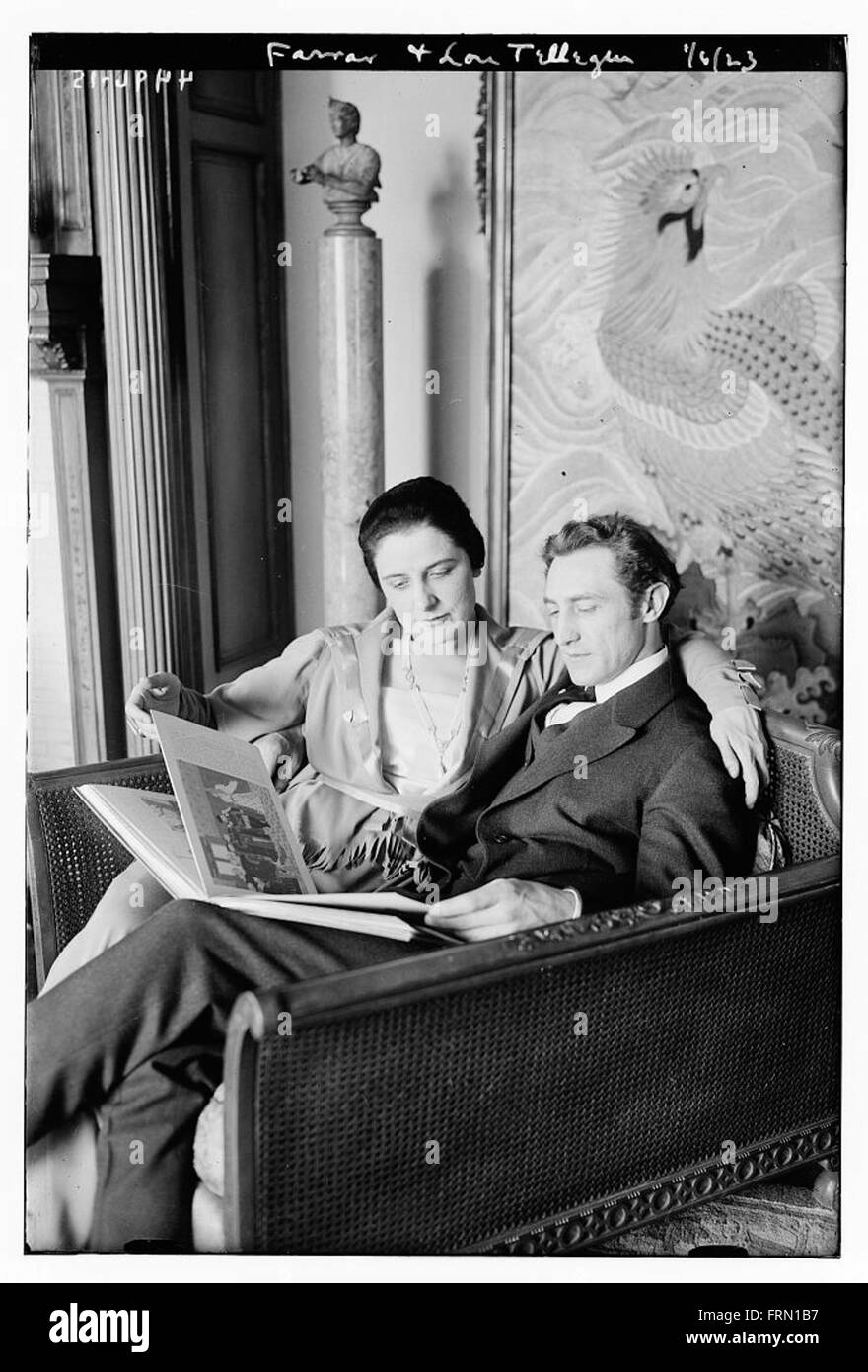 Farrar & Lou Tellegen were significant figures in early 20th-century ...
