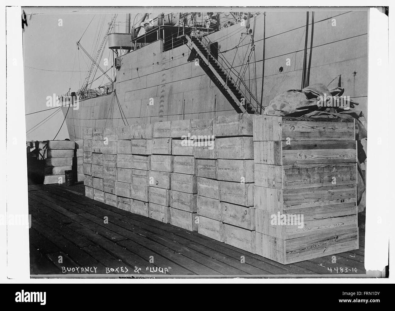The image depicts buoyancy boxes used in marine settings, showcasing ...