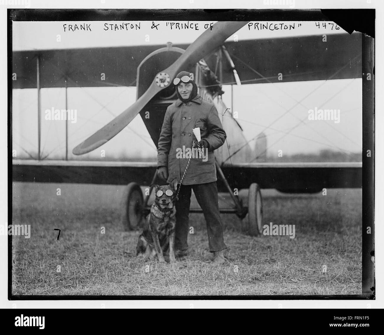 This image features Frank Stanton alongside the Prince of Princeton ...