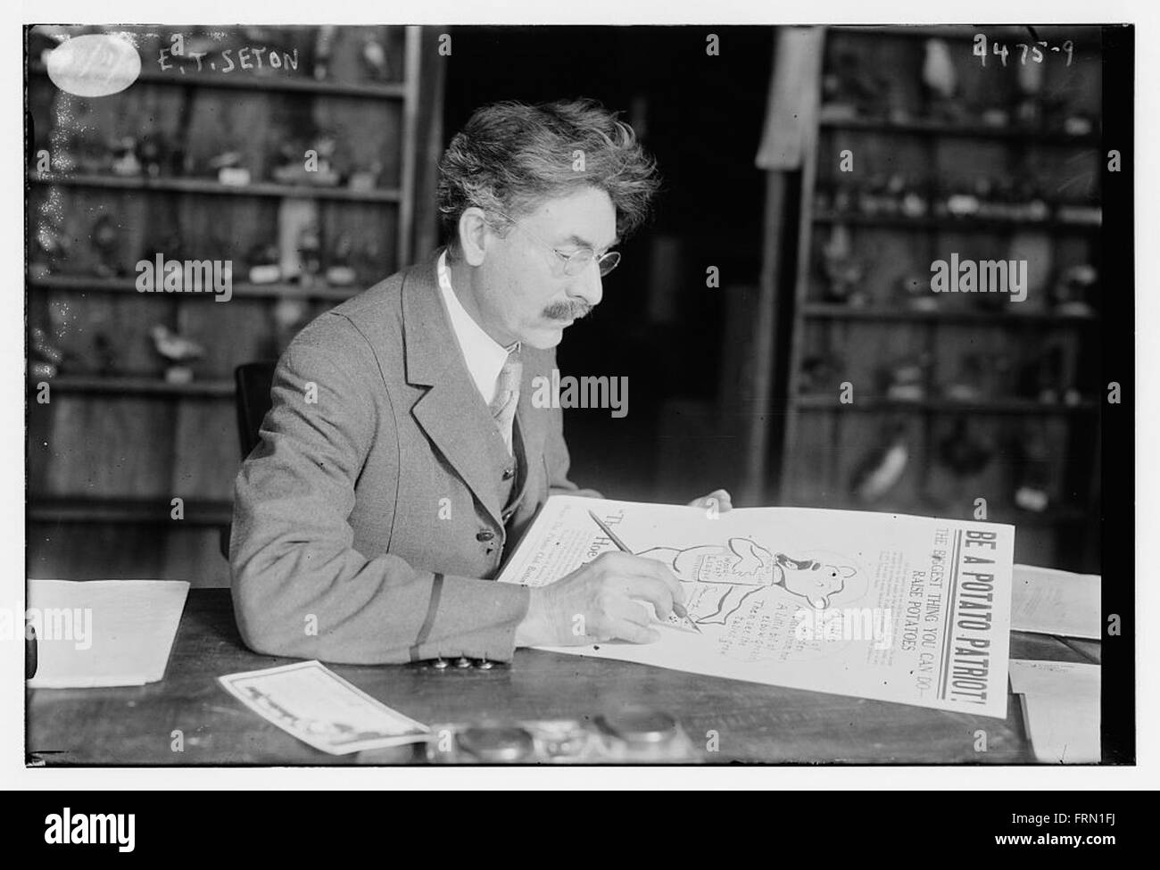 Ernest Thompson Seton (ET Seton) was a naturalist, author, and artist ...