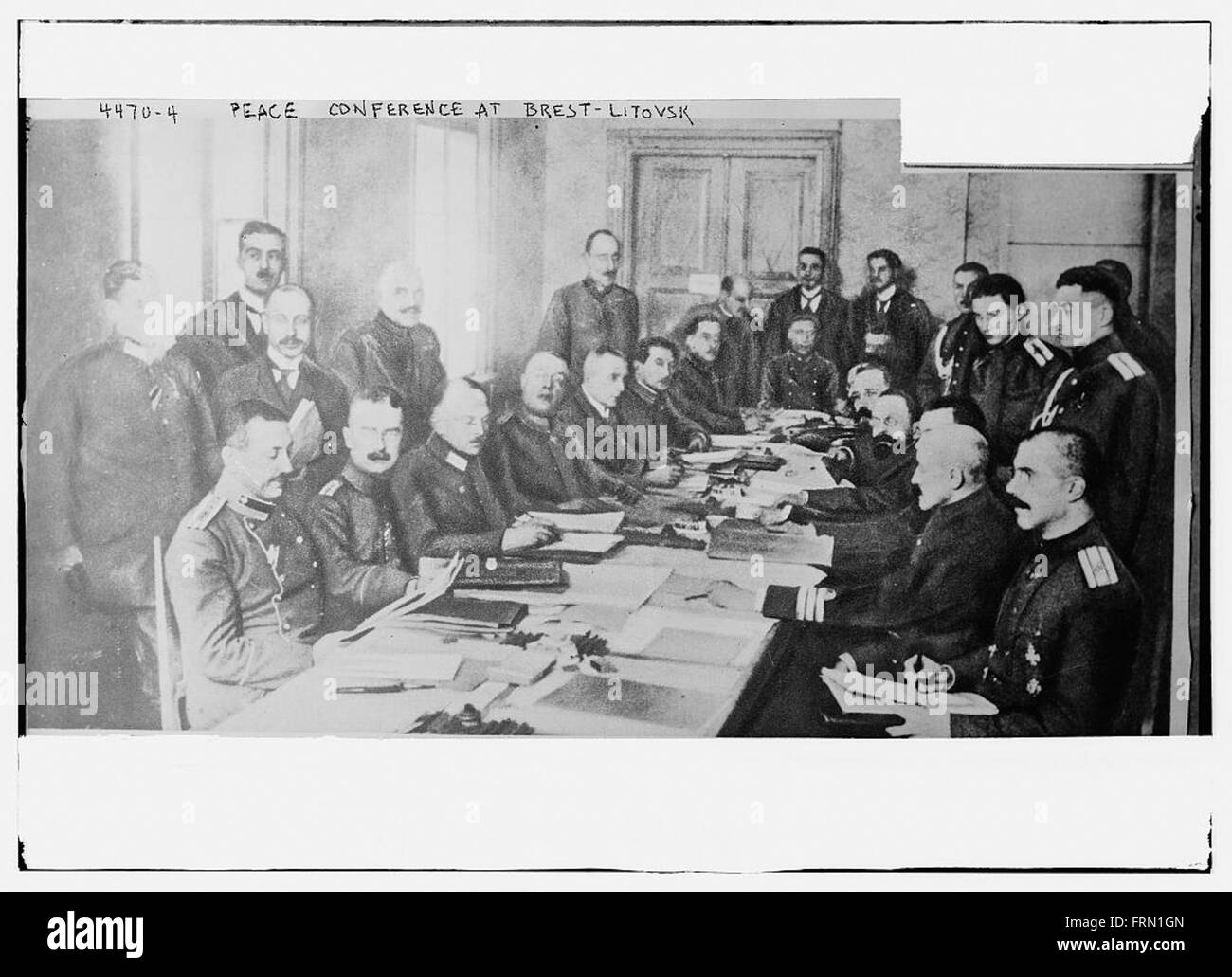 The Peace Conference at Brest-Litovsk, held in 1917, marked a pivotal ...