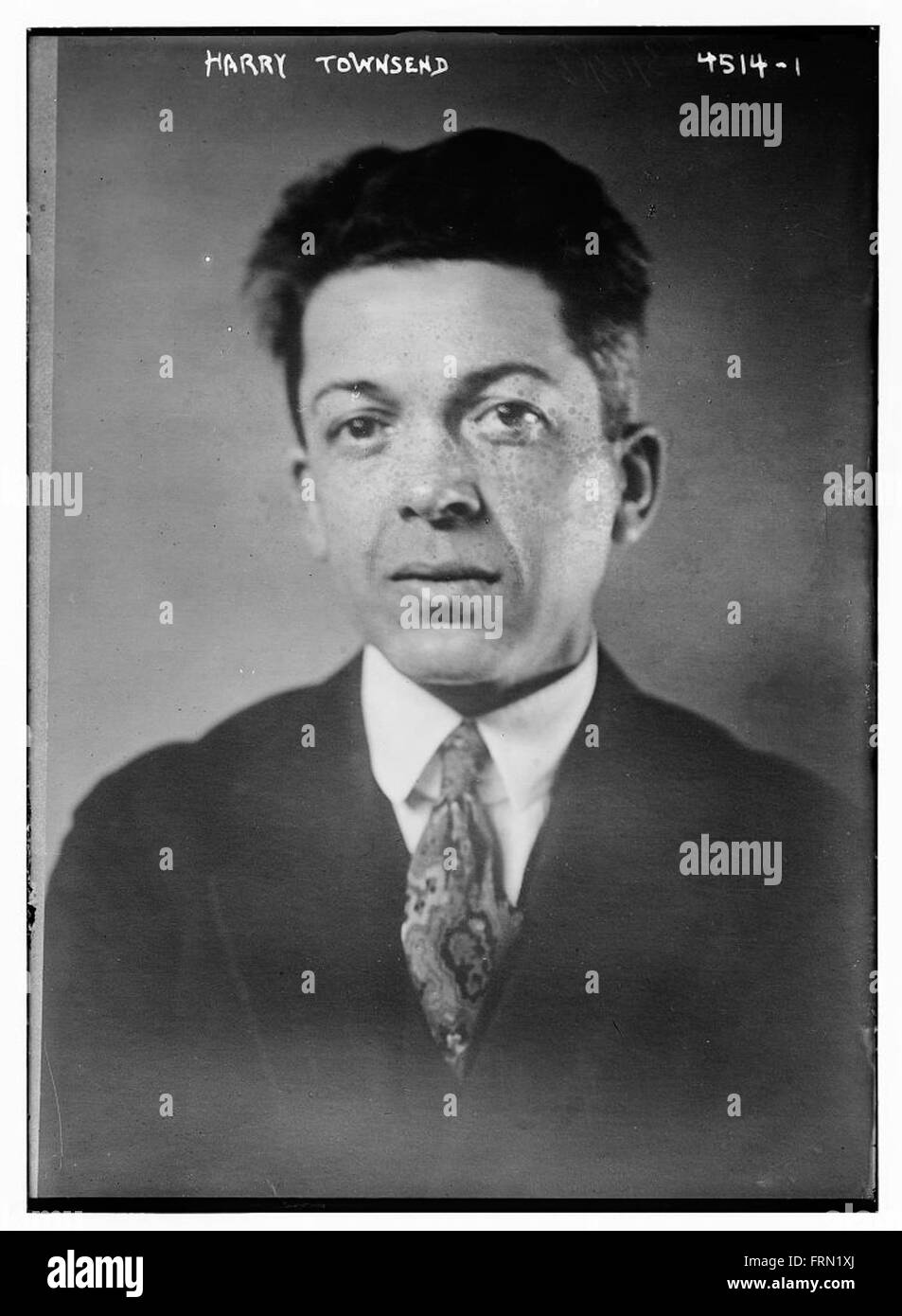 This portrait of Harry Townsend captures a key individual from the late ...