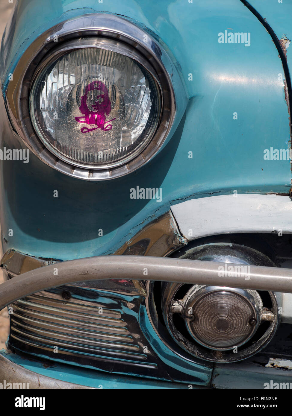 Cuba, Taxi, Trinidad Che Stock Photo - Alamy