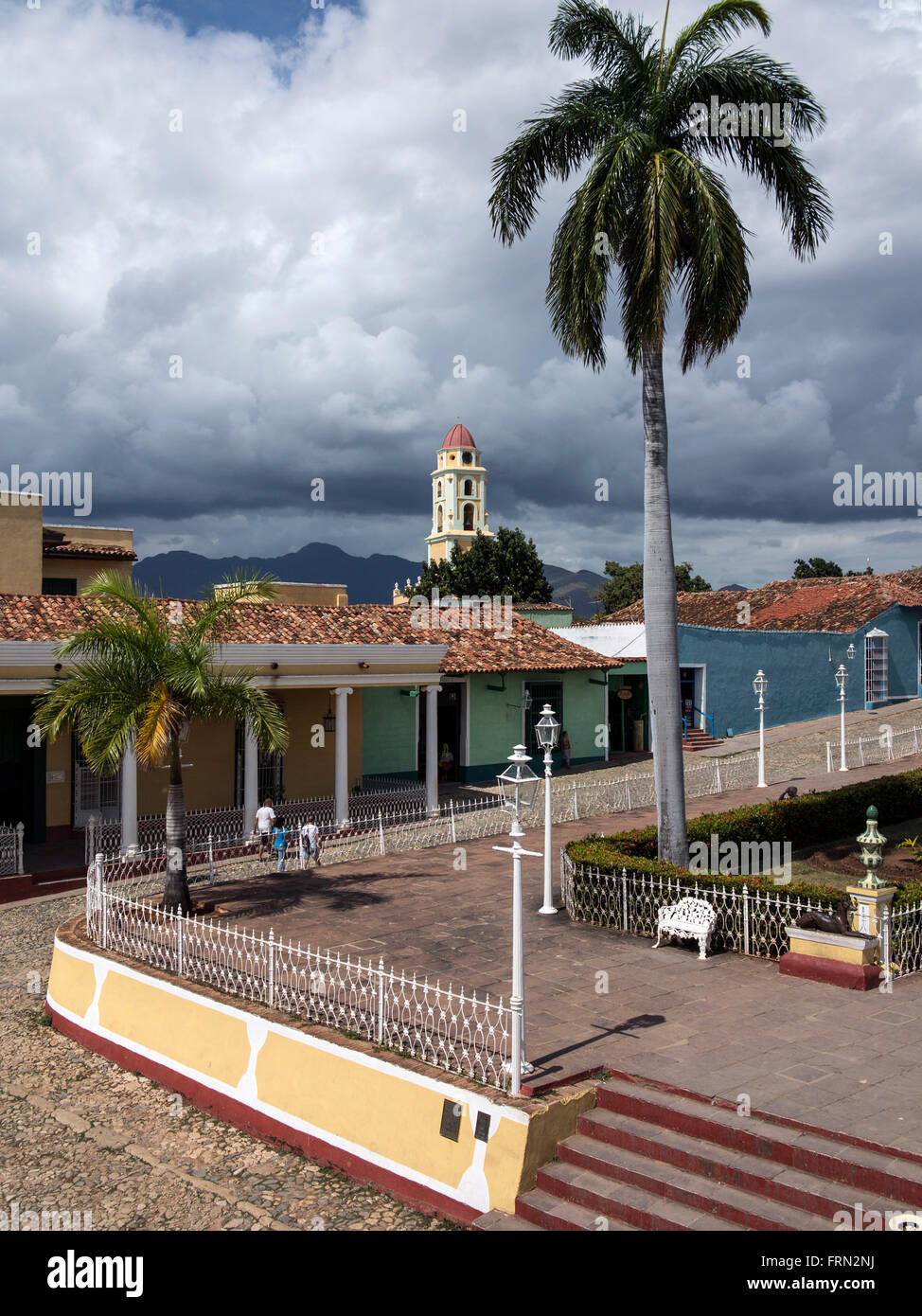 Cuba Trinidad church Stock Photo - Alamy