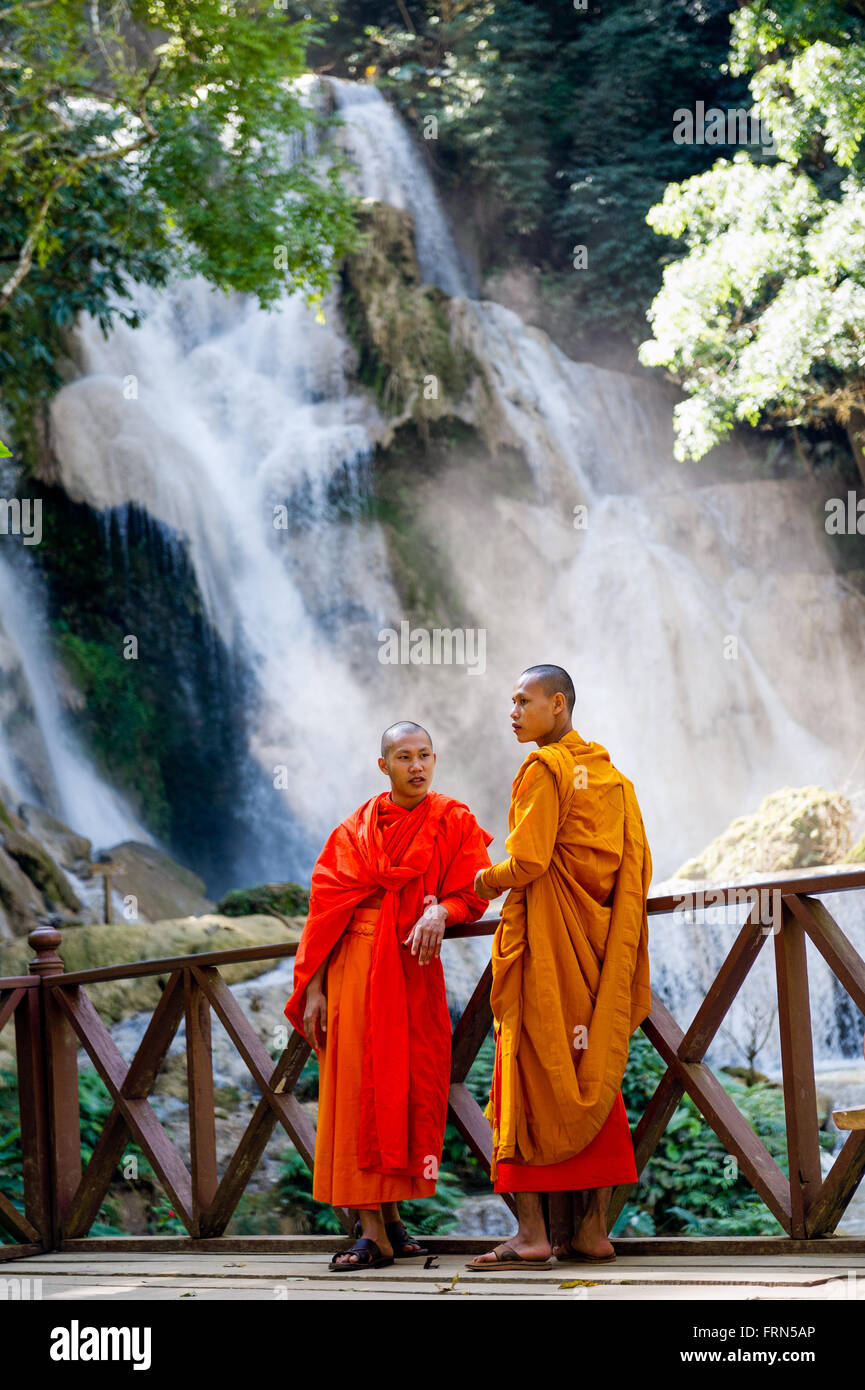 Two monks water hi-res stock photography and images - Alamy