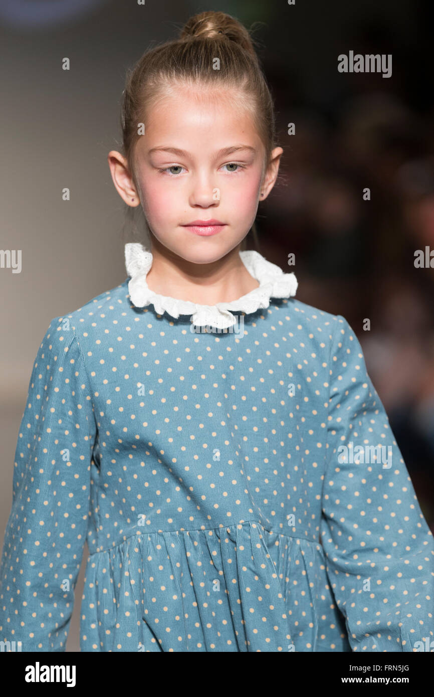 New York, NY USA - March 12, 2016: Young model walks runway for Sen-35 ...