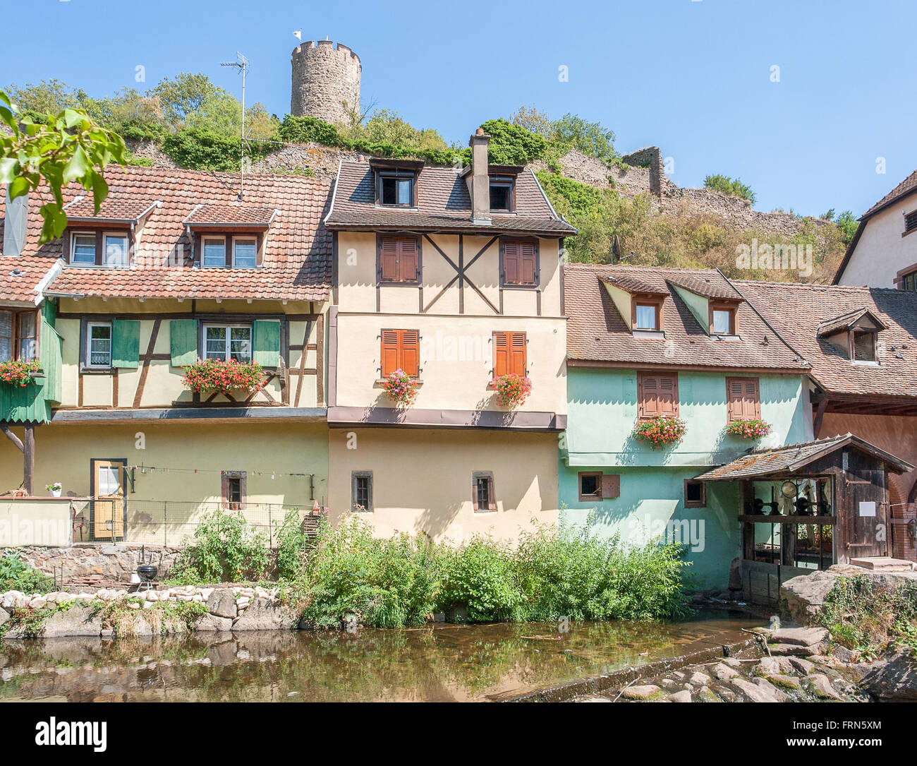 Kaysersberg ruin tower hi-res stock photography and images - Alamy