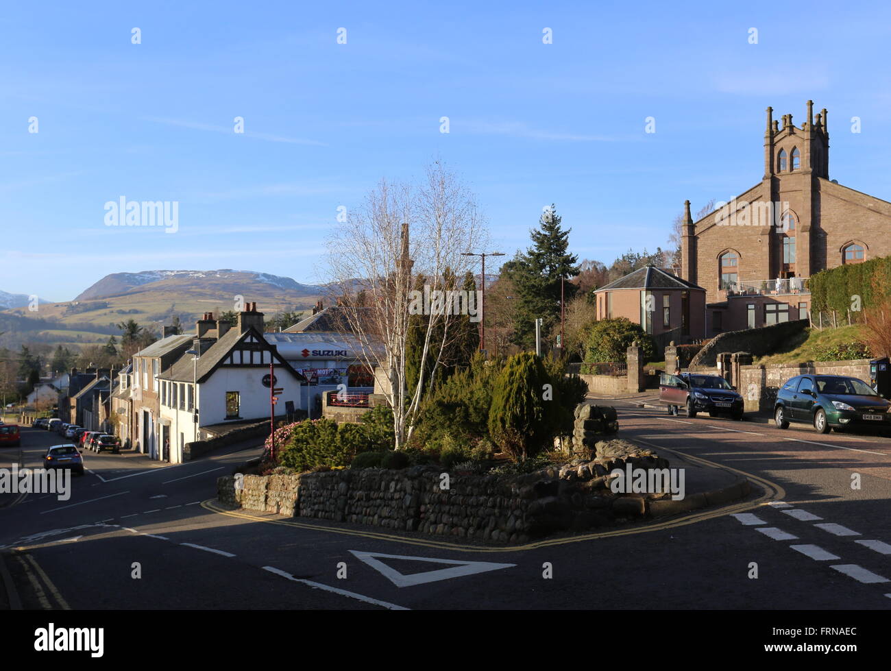 Crieff street scene hi-res stock photography and images - Alamy