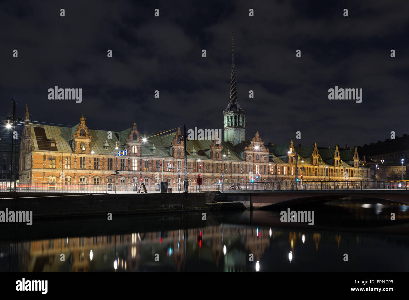 Copenhagen, Denmark - March 22, 2016: The Copenhagen stock exchange ...