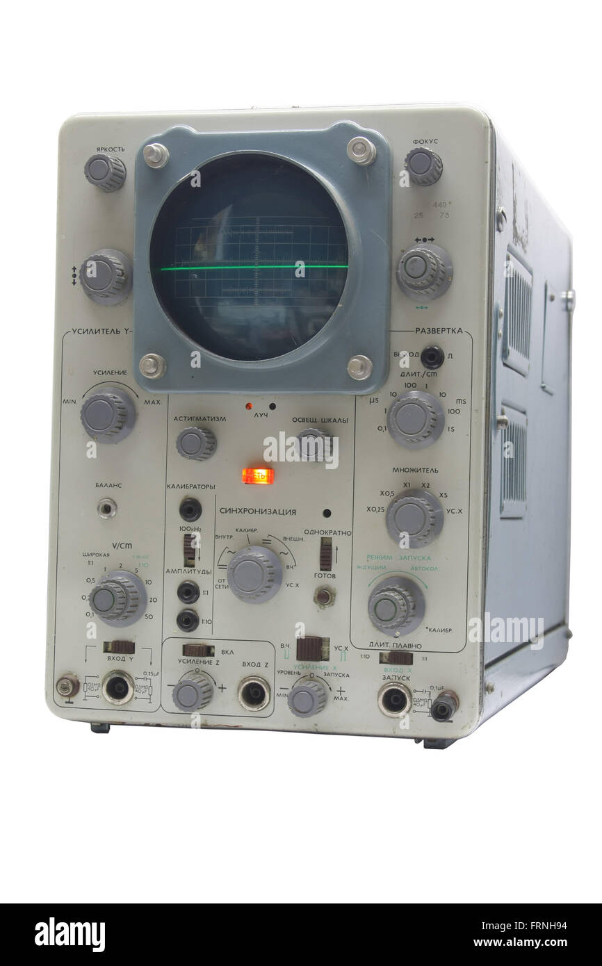 Oscillograph hi-res stock photography and images - Alamy