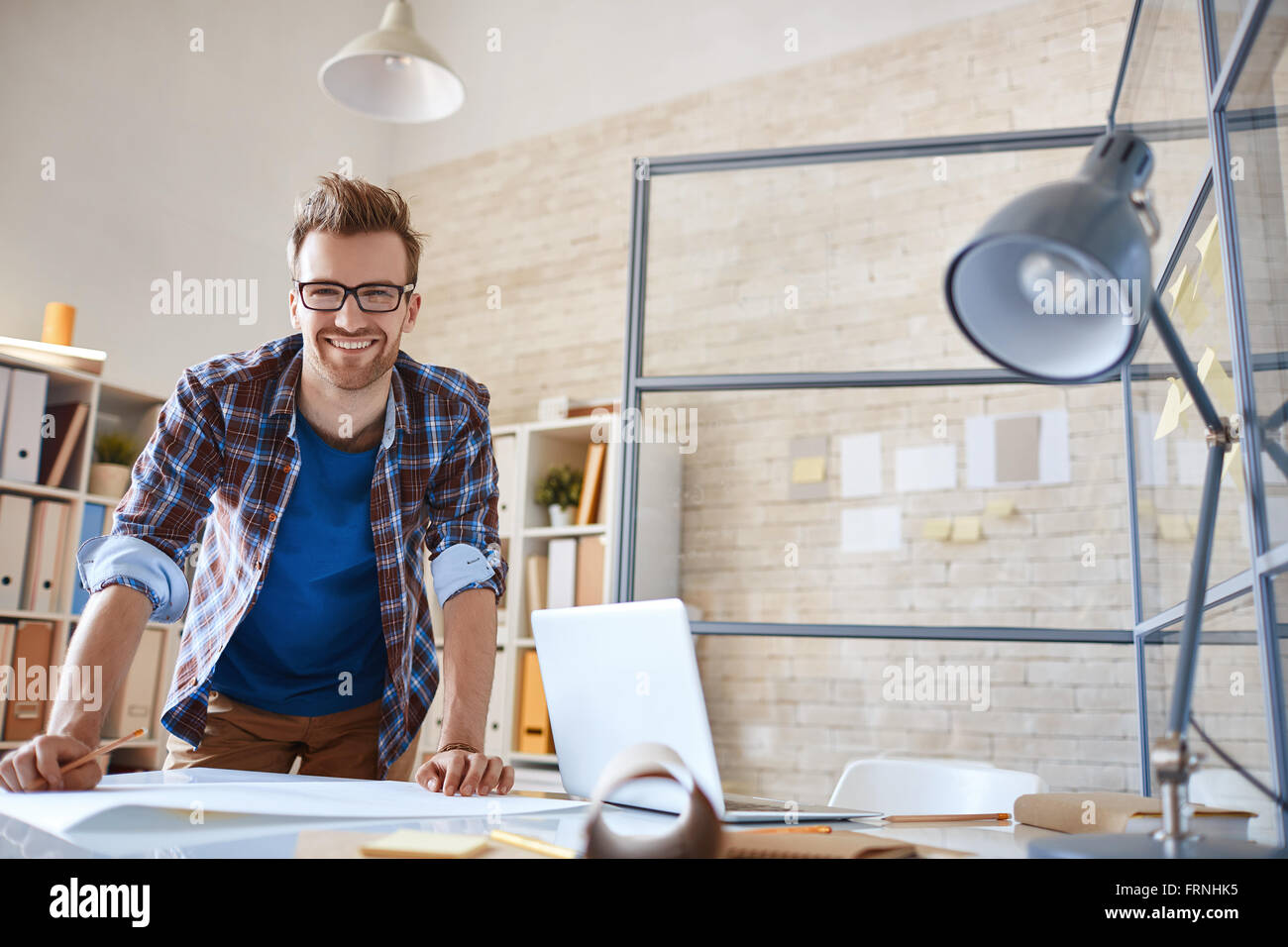 Portrait of designer Stock Photo - Alamy