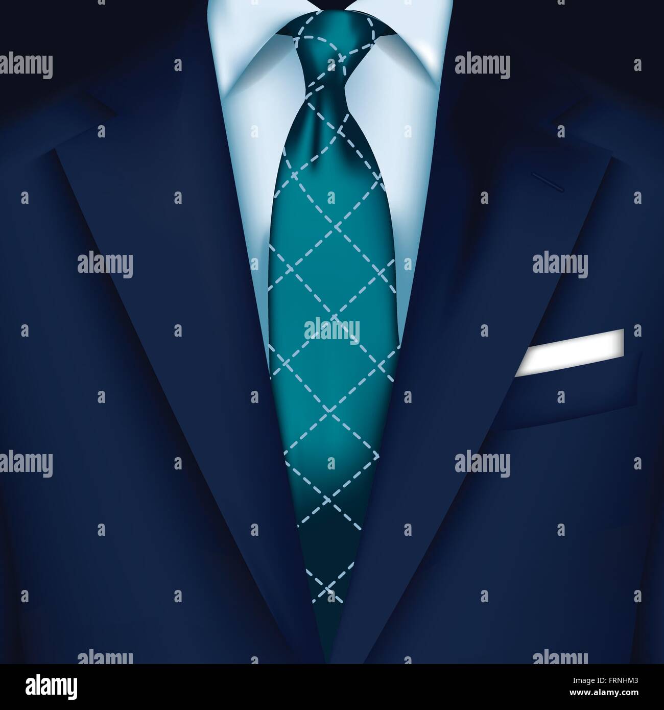 Tie vector vectors hi-res stock photography and images - Alamy