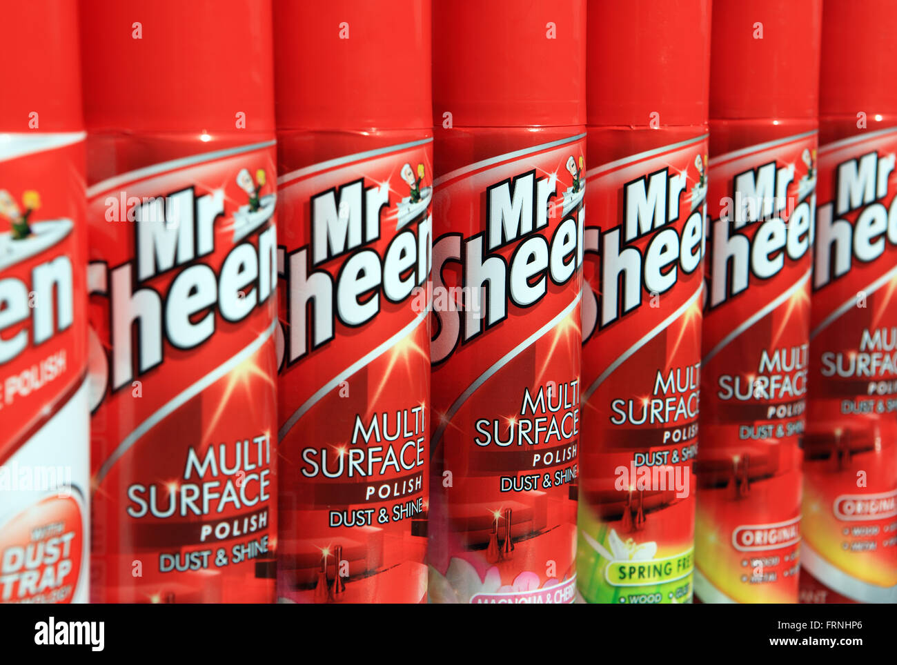 Mr sheen polish hi-res stock photography and images - Alamy