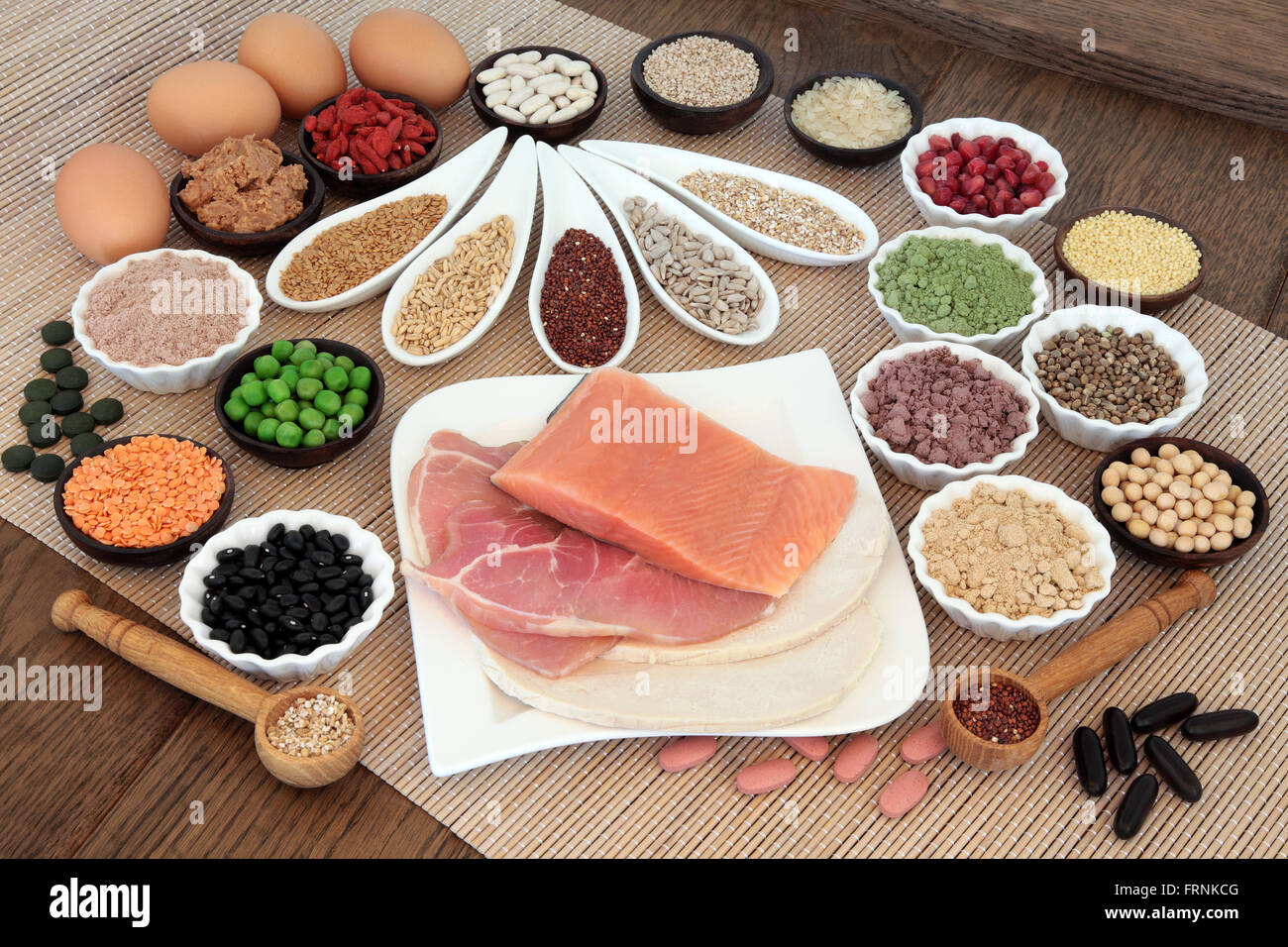 Body building health and super food Stock Photo - Alamy