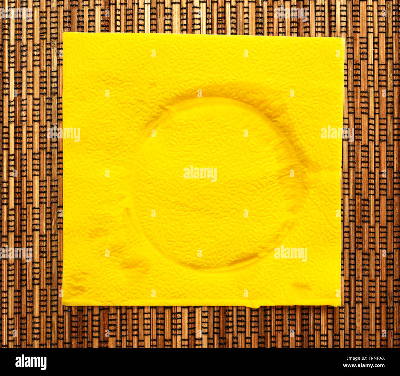 Single used napkin in closeup as background Stock Photo - Alamy