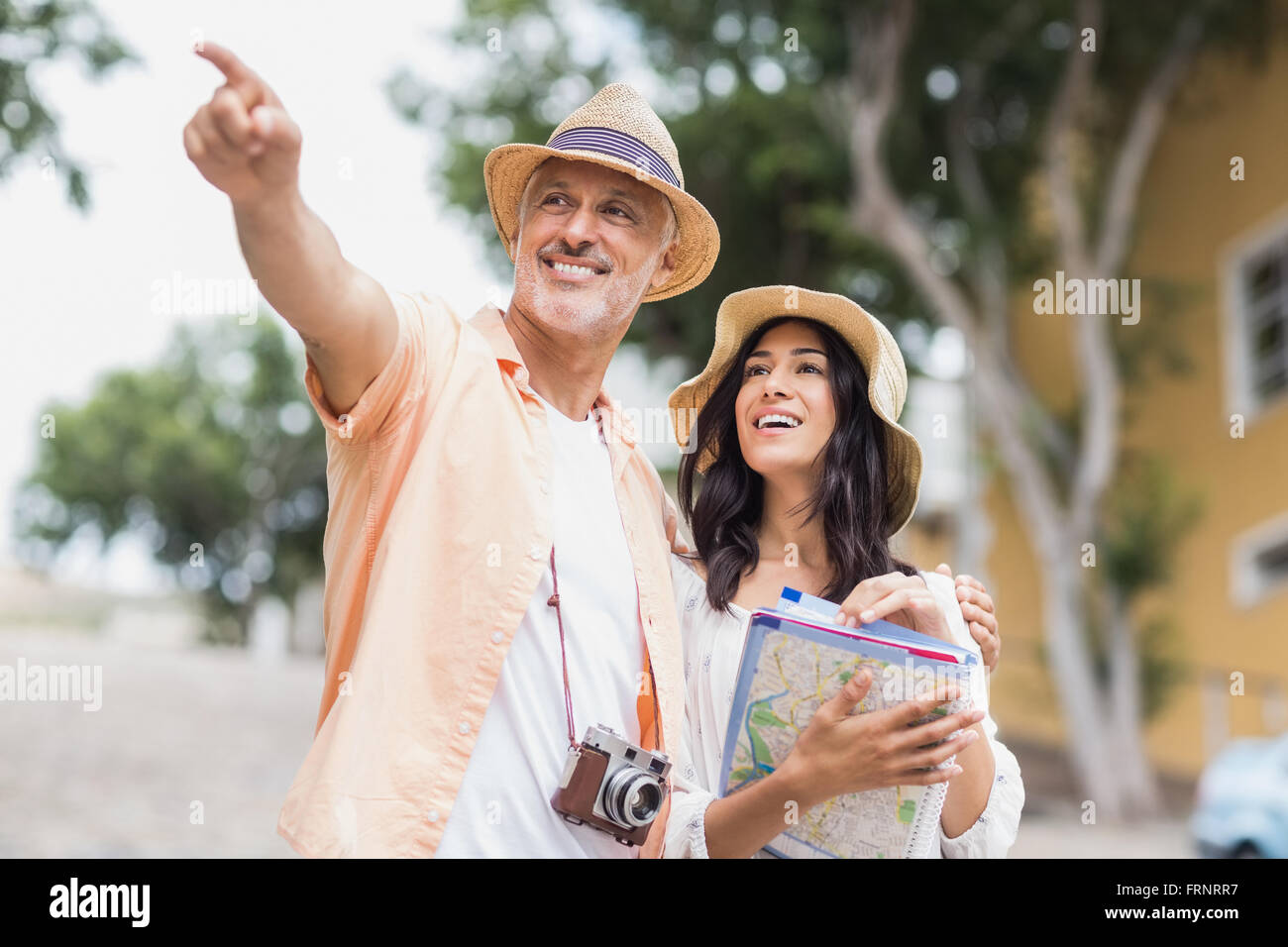 Man pointing at map hi-res stock photography and images - Alamy