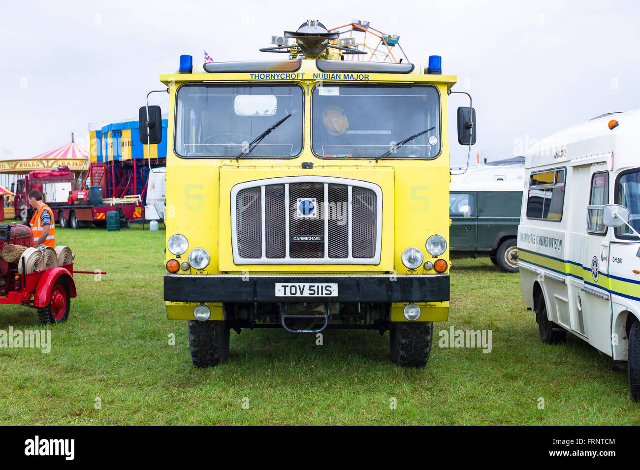 Thornycroft Nubian Carmichael Airport fire tender retired and at an ...