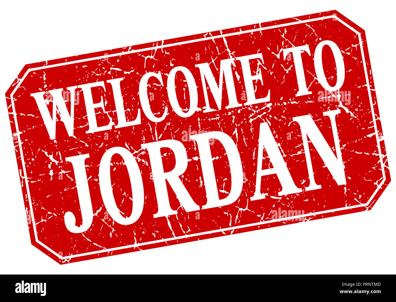 Welcome to jordan sign hi-res stock photography and images - Alamy