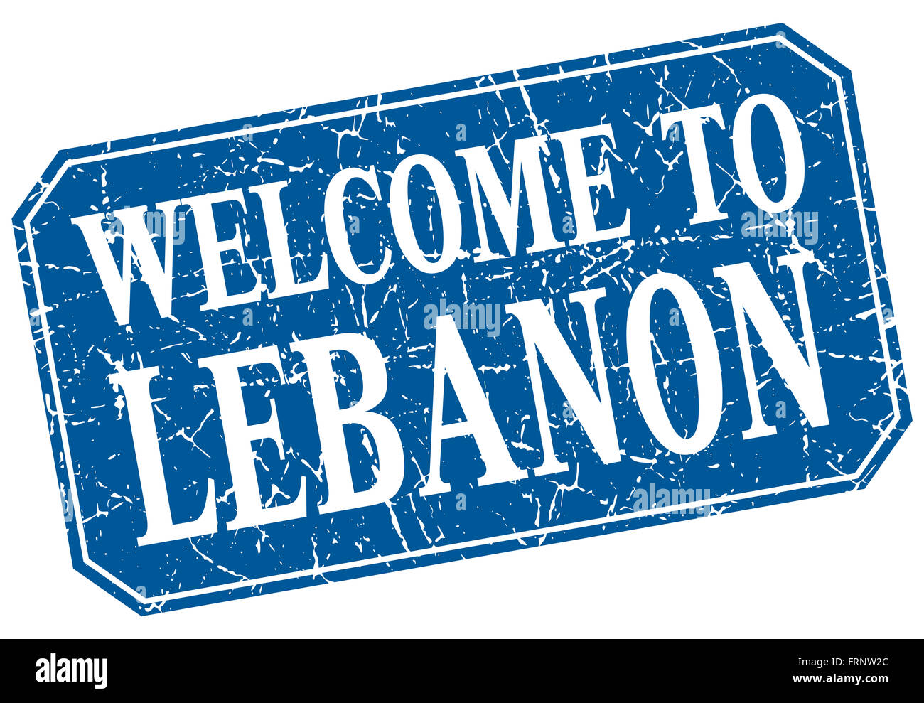 Welcome to lebanon Cut Out Stock Images & Pictures - Alamy