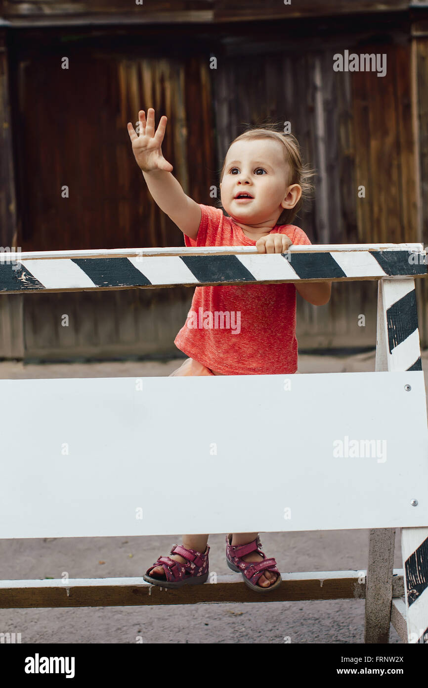 Girl warning hi-res stock photography and images - Alamy