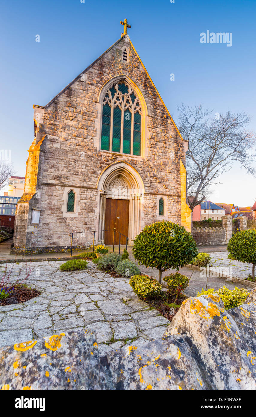 Holy Trinity and St Edward at Swanage, Dorset Stock Photo - Alamy