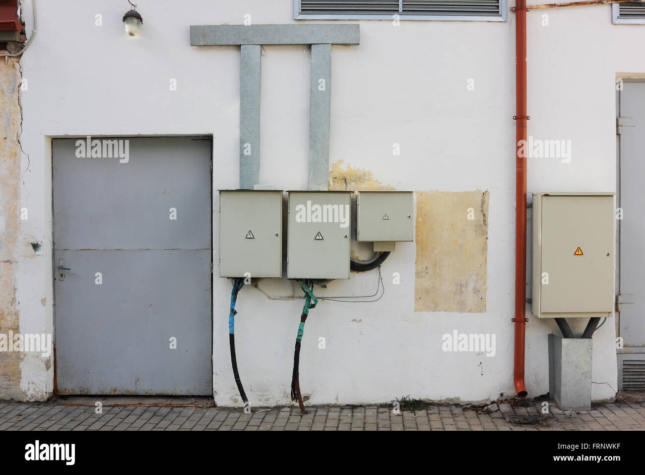 Connection boxes for switchboard hi-res stock photography and images ...