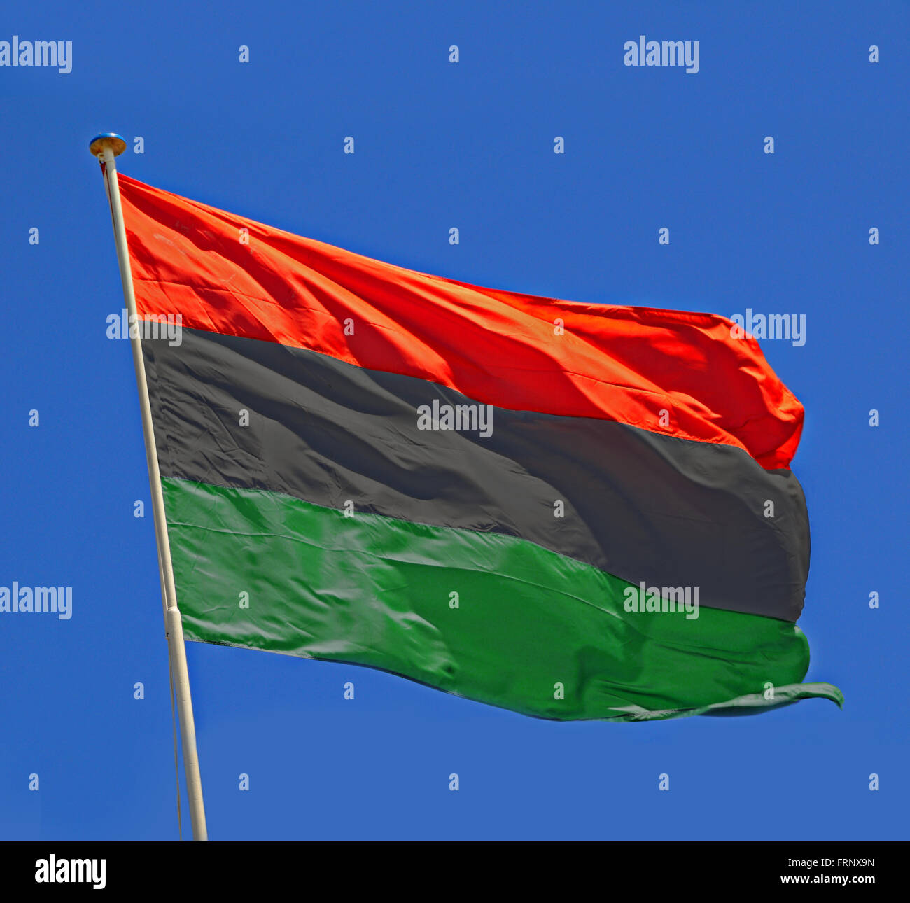 Libya waving flag hi-res stock photography and images - Alamy