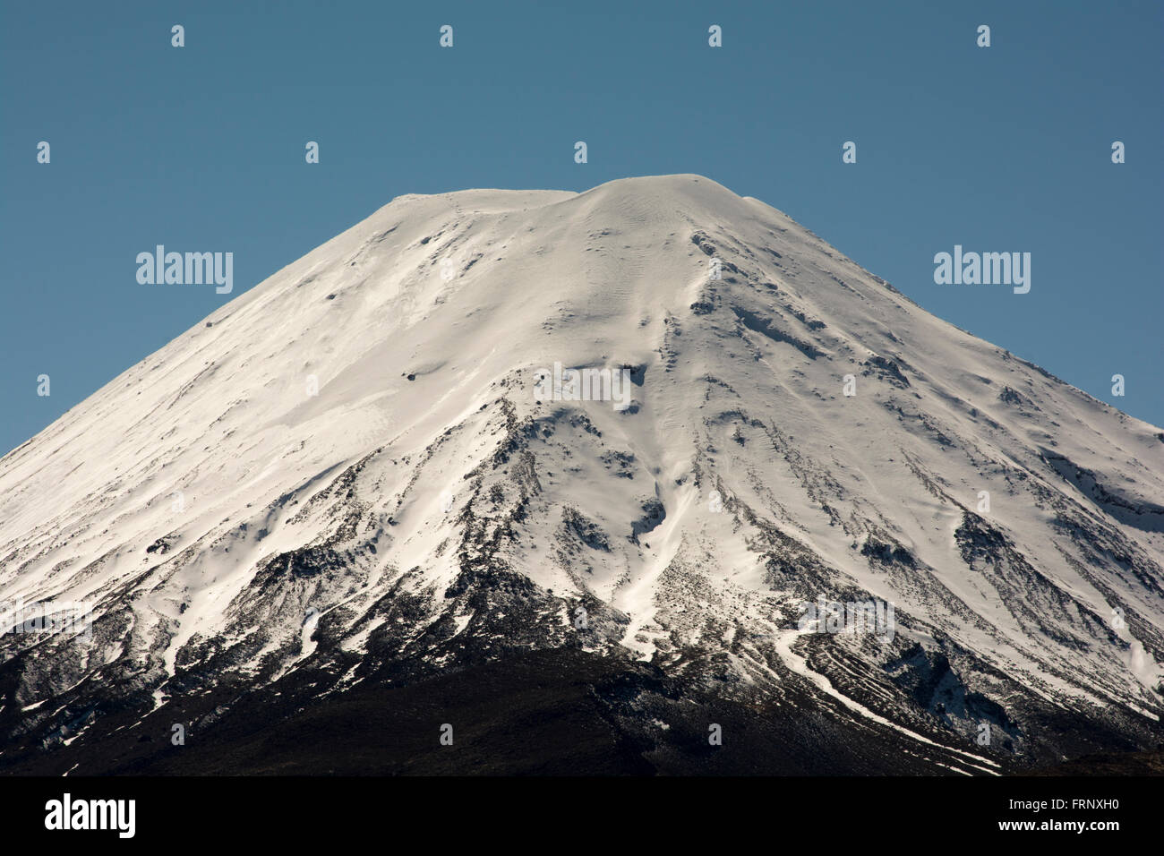 Impressive stratovolcano Ngauruhoe is the youngest of the active ...
