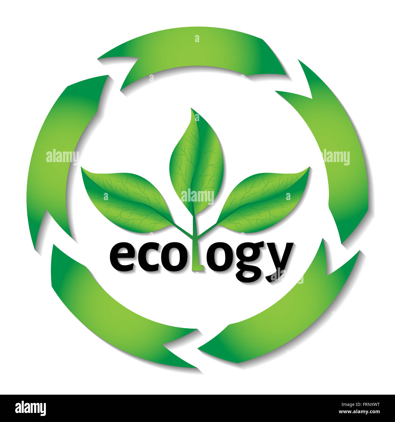 Ecological logo hi-res stock photography and images - Alamy