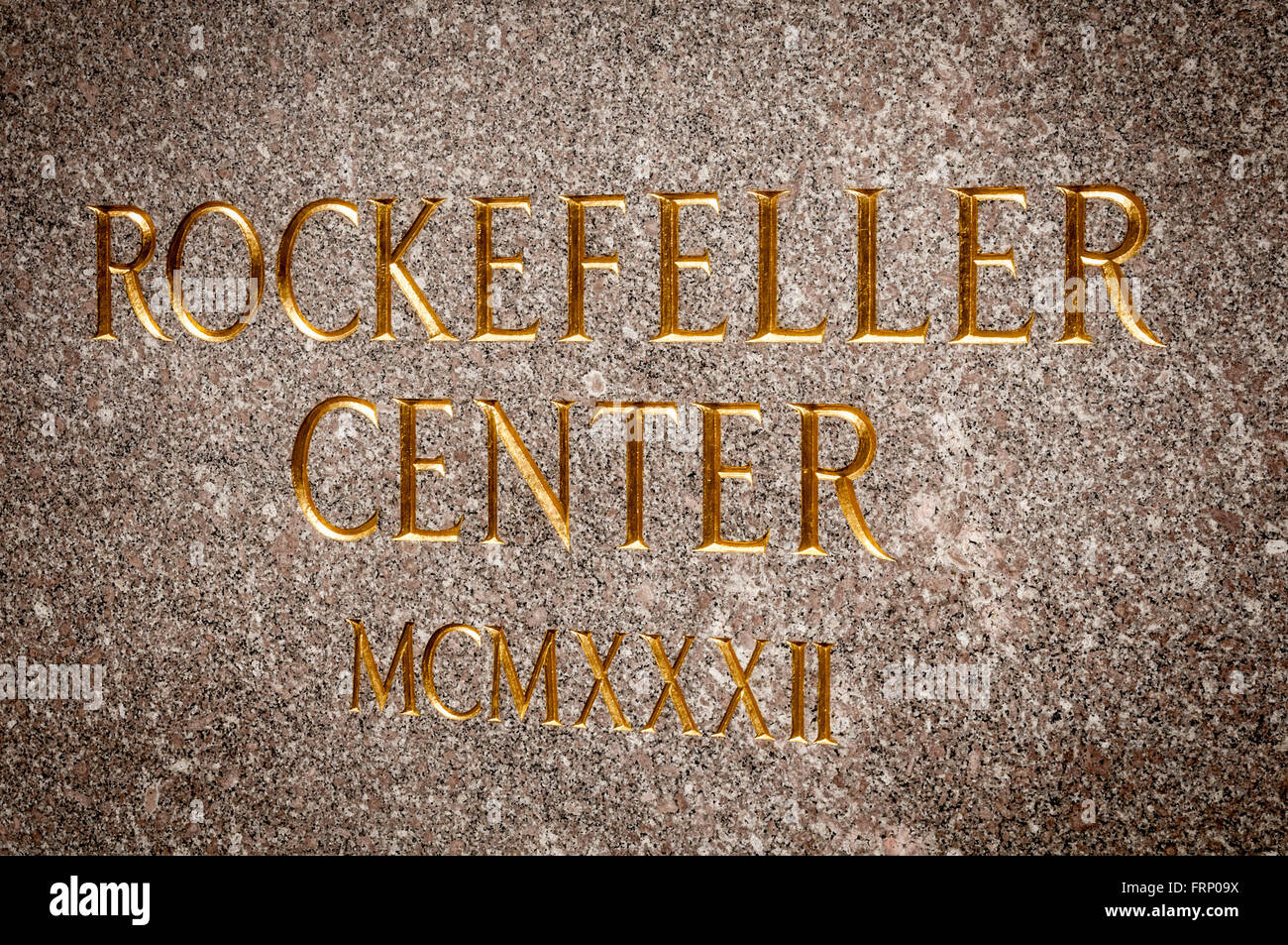 Rockefeller Center Sign High Resolution Stock Photography and Images ...