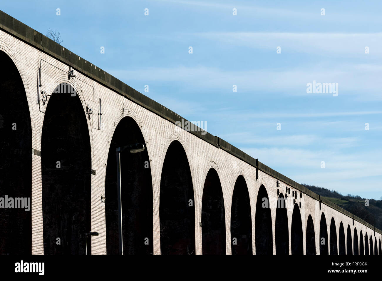 Whalley Viaduct know as the Whalley Arches, Whalley, Ribble Valley ...