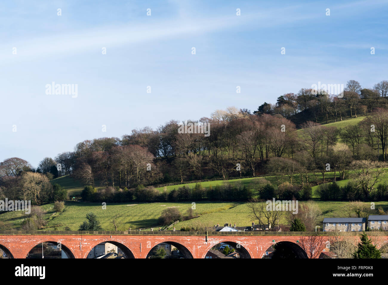 Whalley Viaduct know as the Whalley Arches, Whalley, Ribble Valley ...