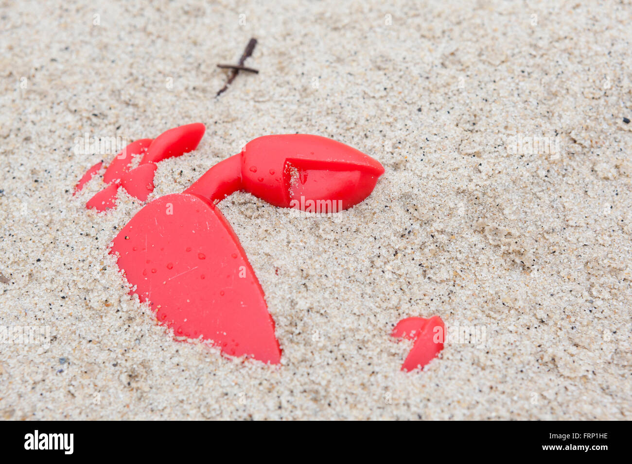 Plastic Buried In Sand High Resolution Stock Photography and Images - Alamy