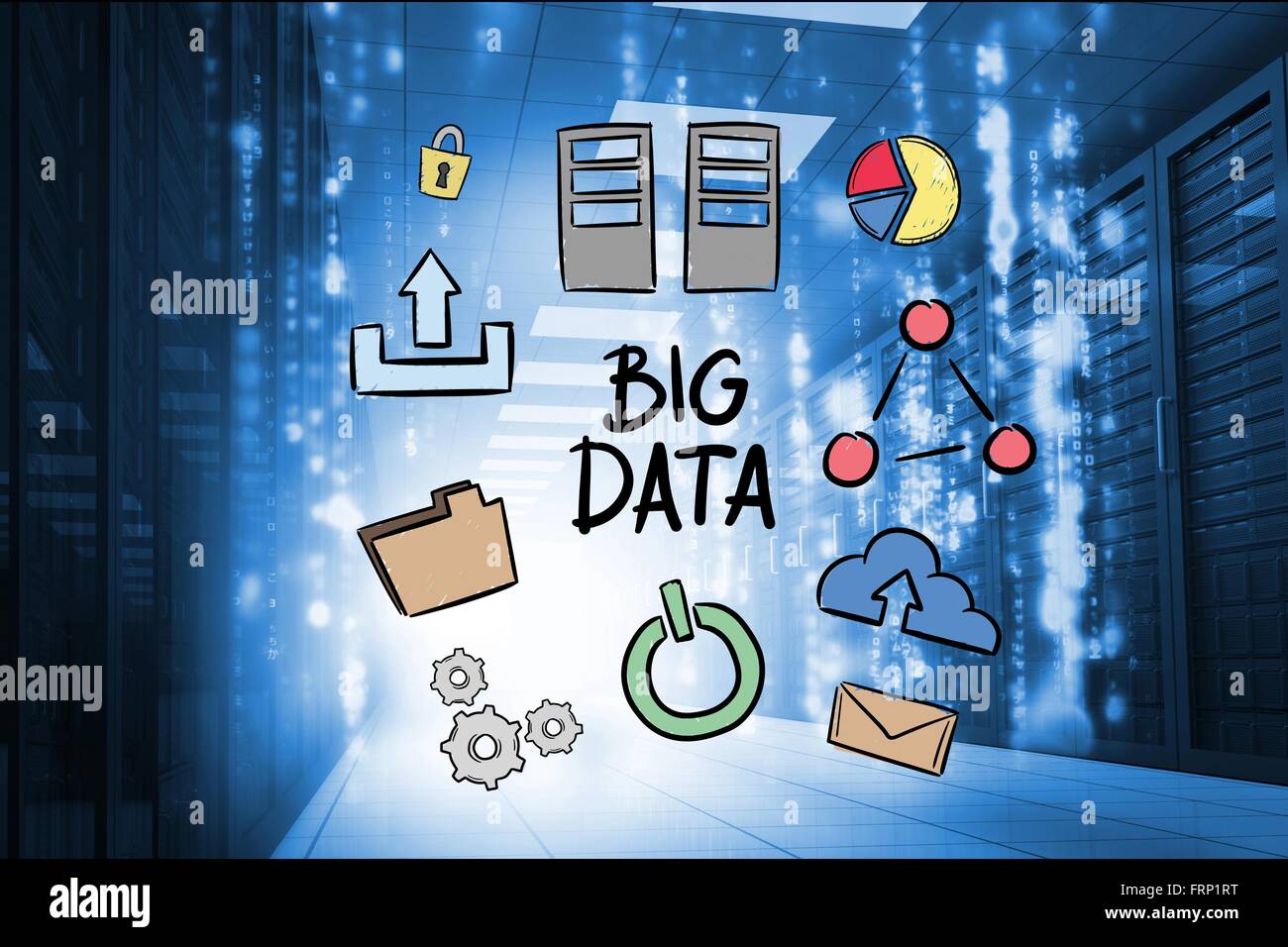 Big network server hi-res stock photography and images - Alamy