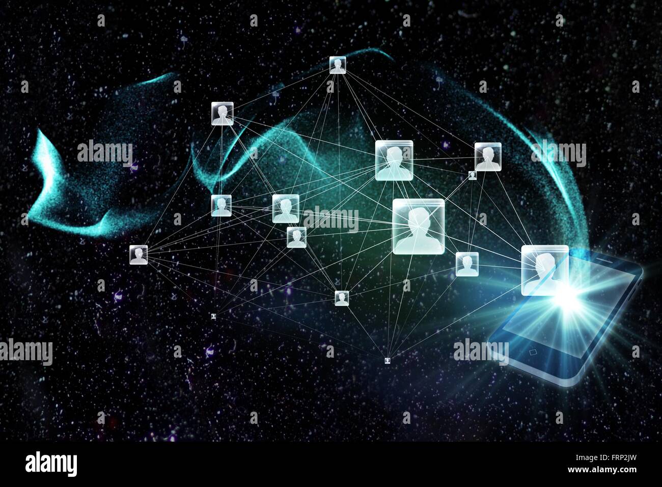 Graphic representation computer network hi-res stock photography and ...