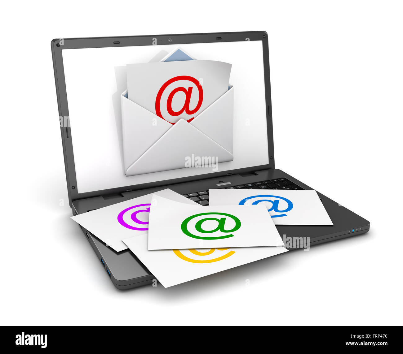 Email message computer hi-res stock photography and images - Alamy