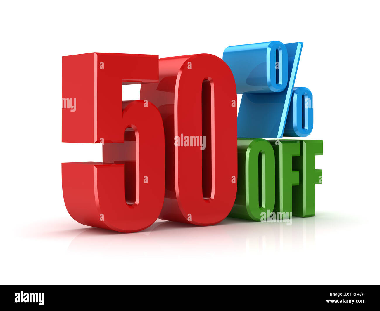 50 percent off illustration hi-res stock photography and images - Alamy