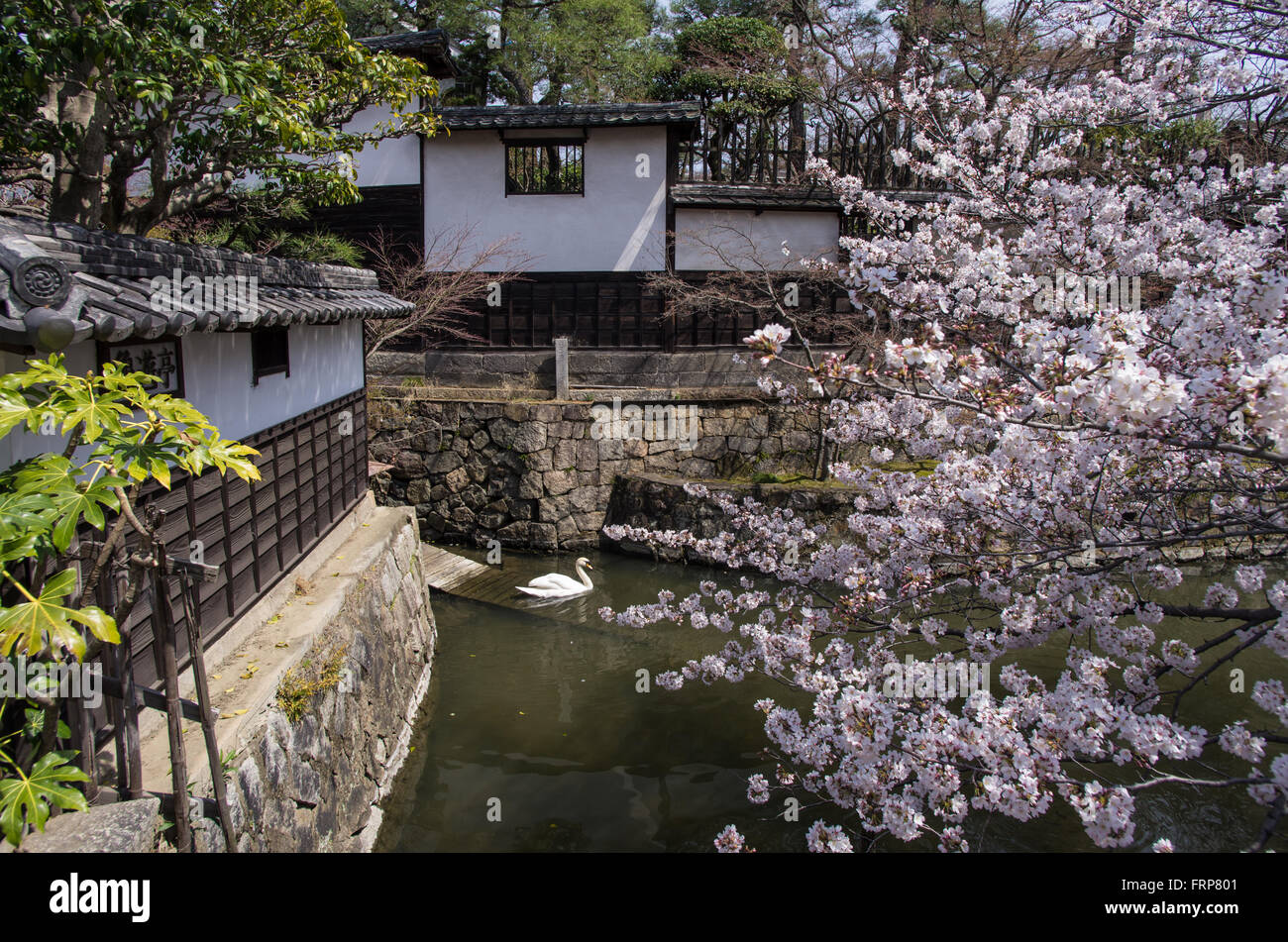 Canal Area in Bikan Historical Quarter in Kurashiki, Okayama Prefecture ...