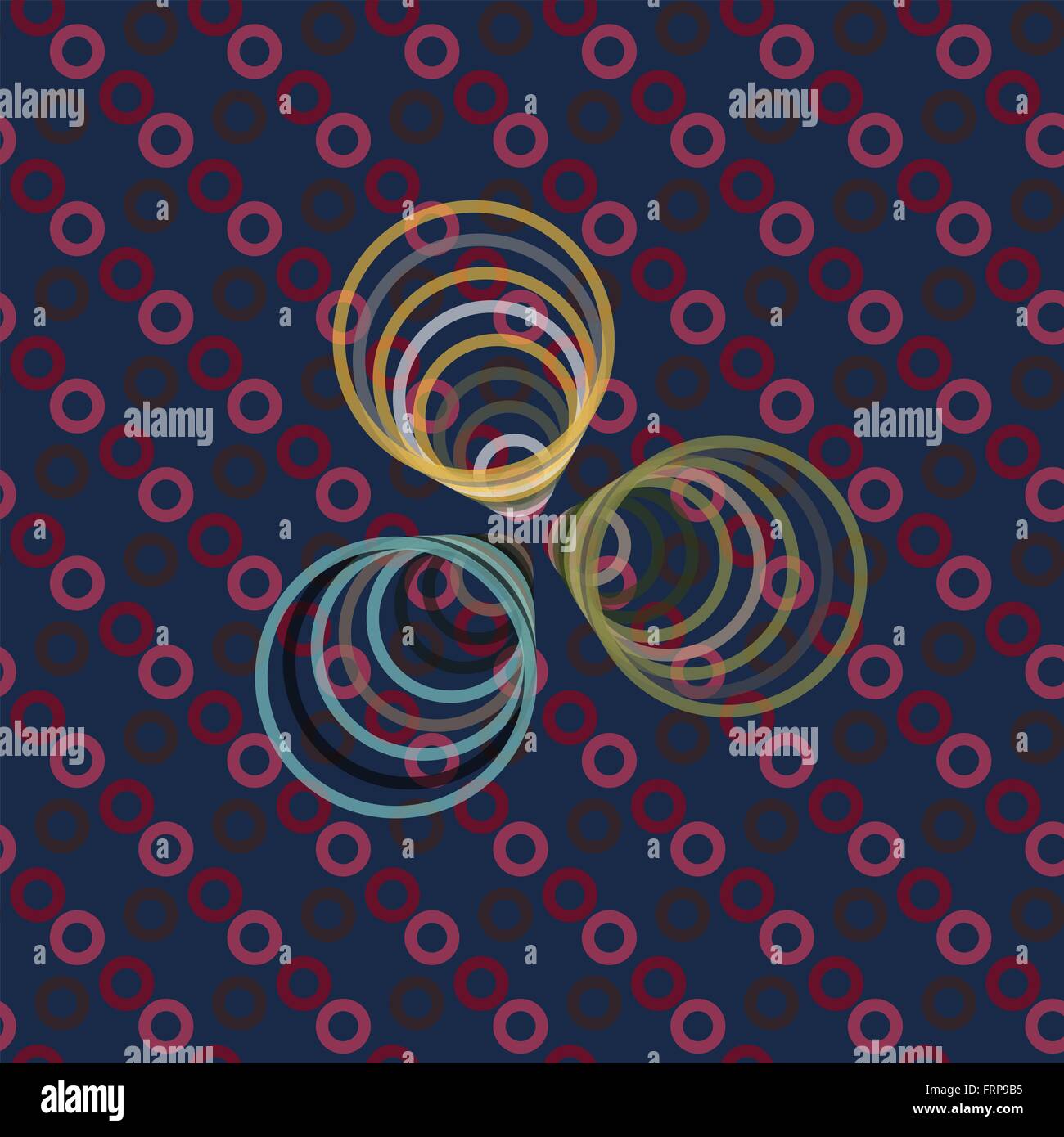 Seamless abstract modern pattern created from repetitive shapes Stock Vector Image & Art - Alamy