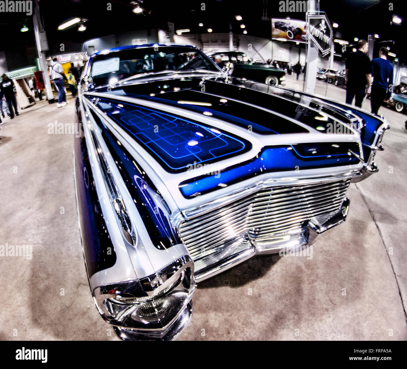 World of Wheels Auto Show Chicago Illinois 1965 Cadillac Stock Photo ...