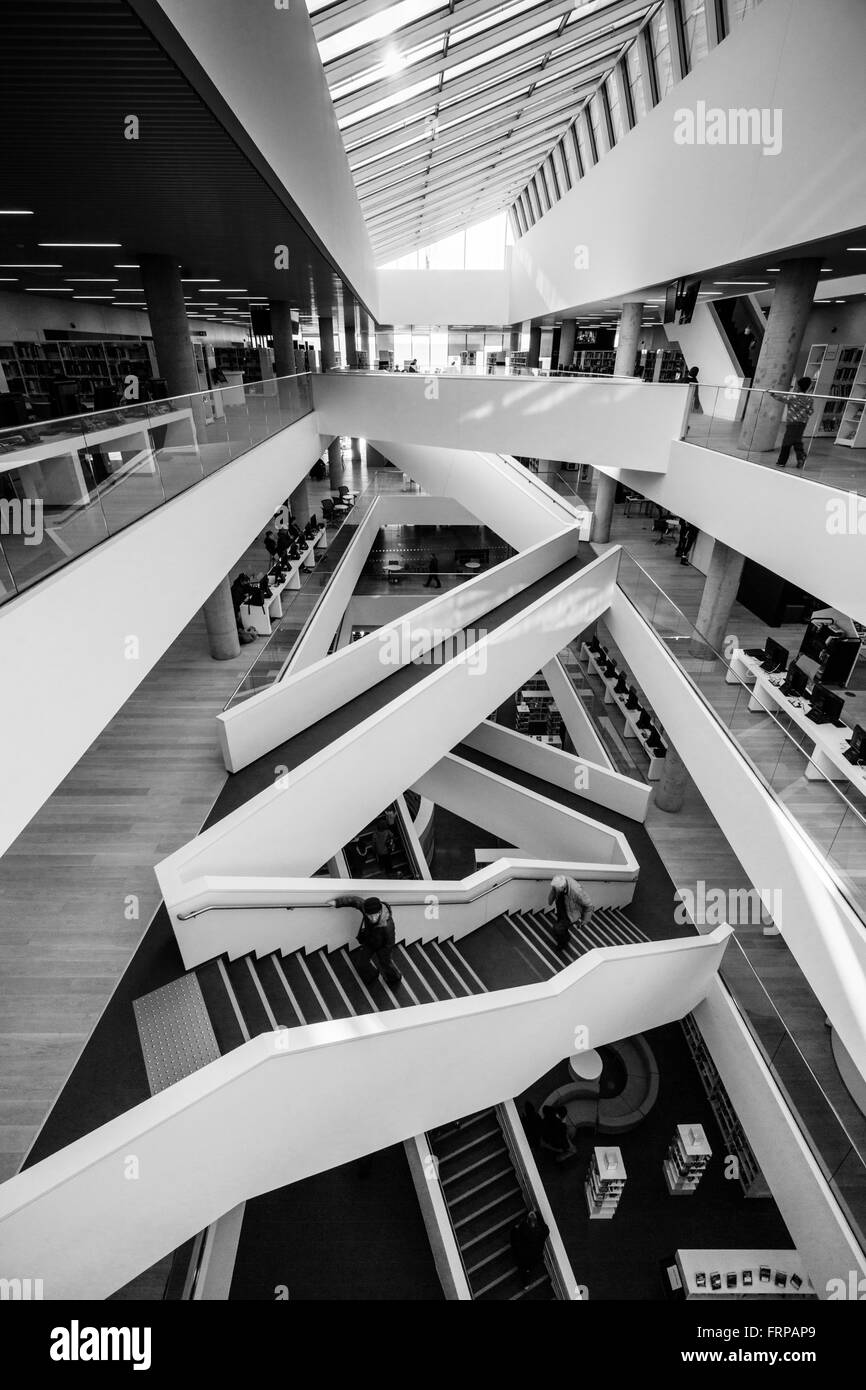 Interior of the new Central Halifax Library. This building made the CNN ...