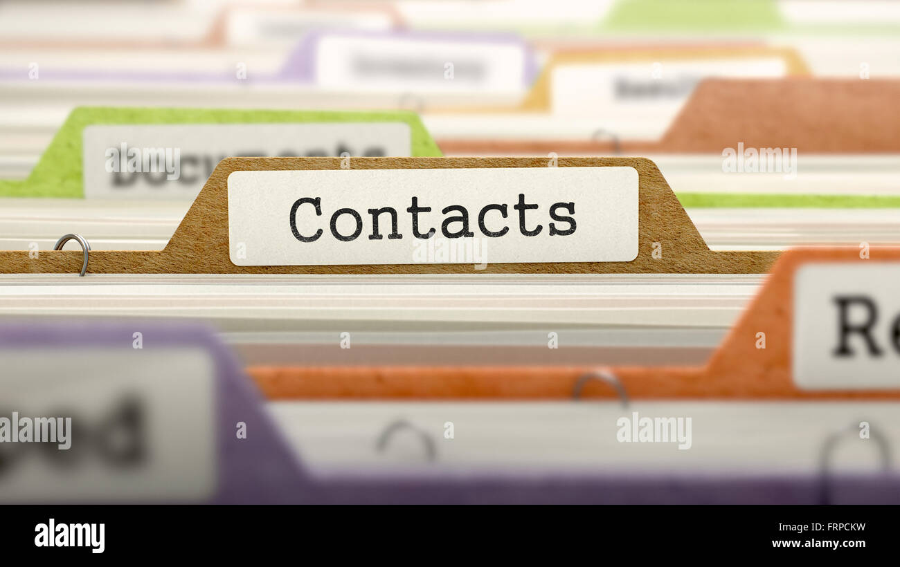Personal contacts hi-res stock photography and images - Alamy