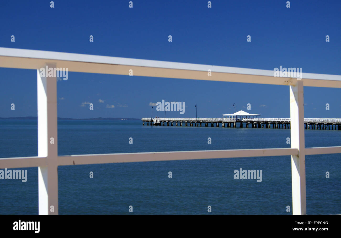 Shorncliffe sandgate promenade queensland australia Stock Photo - Alamy