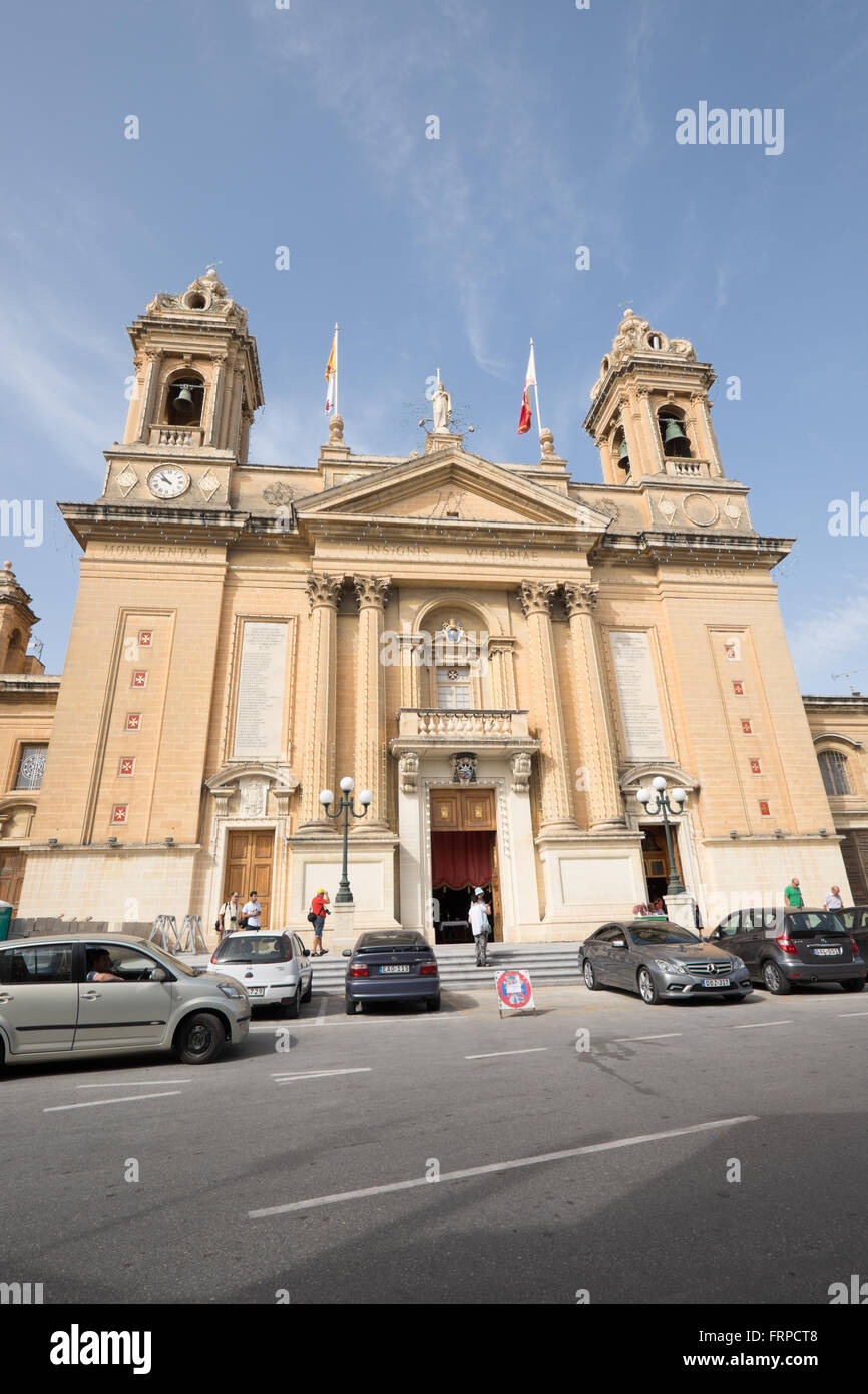 Religious festival at Senglea in Malta Stock Photo - Alamy