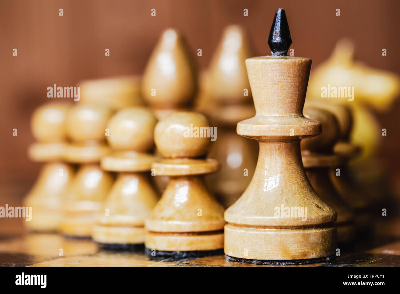 Vintage old chess hi-res stock photography and images - Alamy