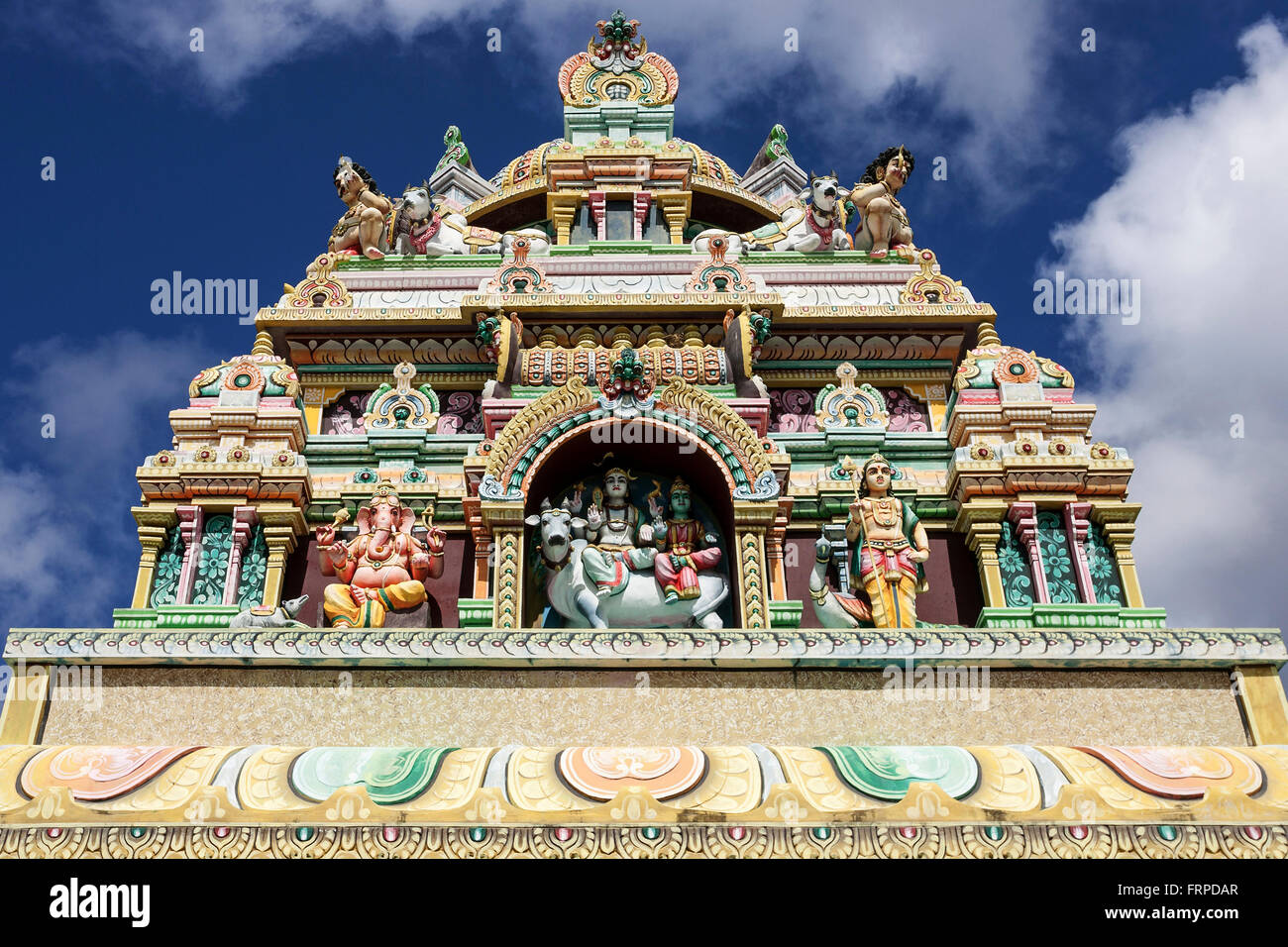 Temple hinduism mauritius hi-res stock photography and images - Alamy