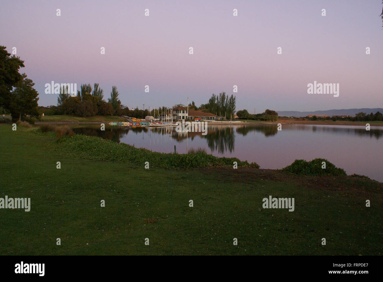 Shoreline Park Lake, Mountain View, California, USA, popular ...