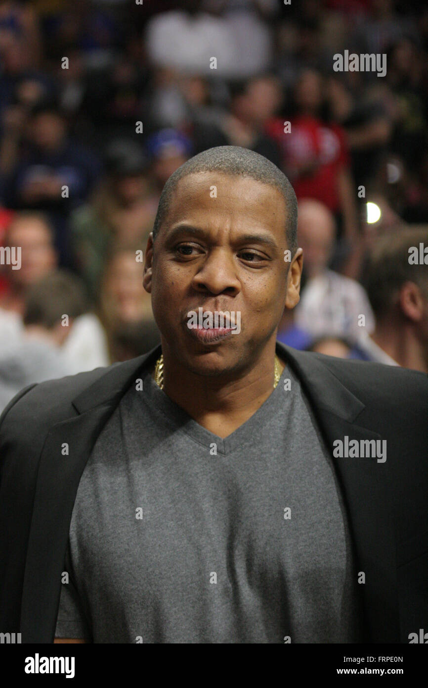 Celebrities at the Los Angeles Clippers game. The Golden State Warriors ...